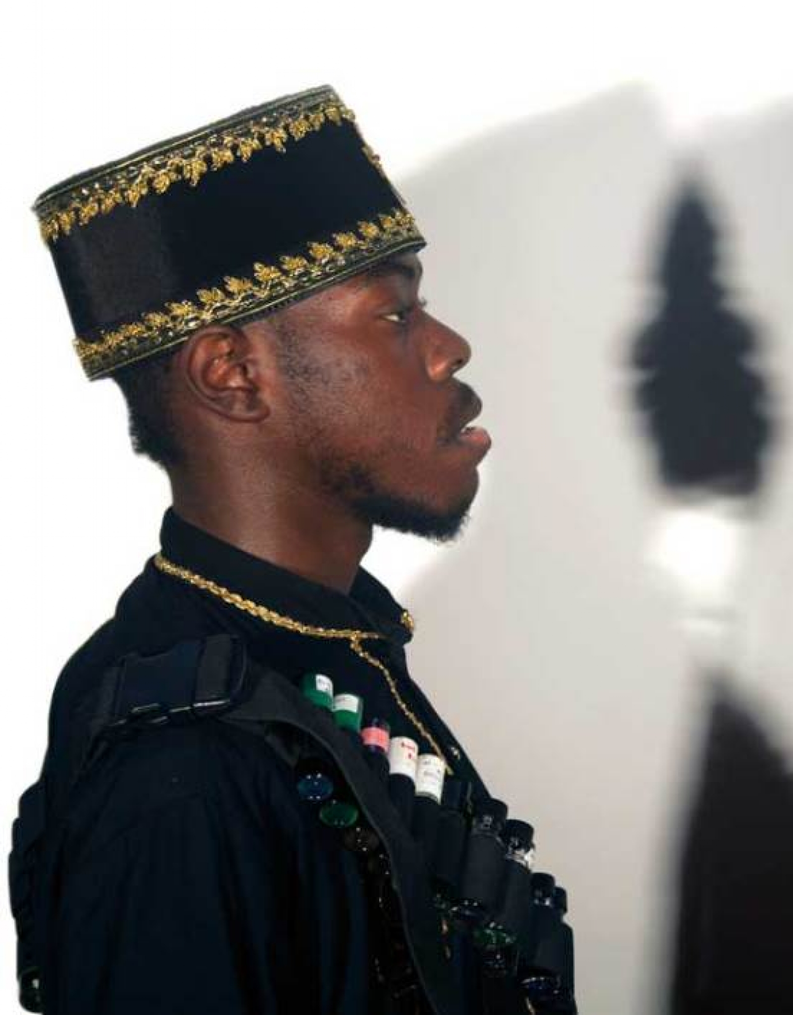 Black Man in a Black World - Galerie Myrtis