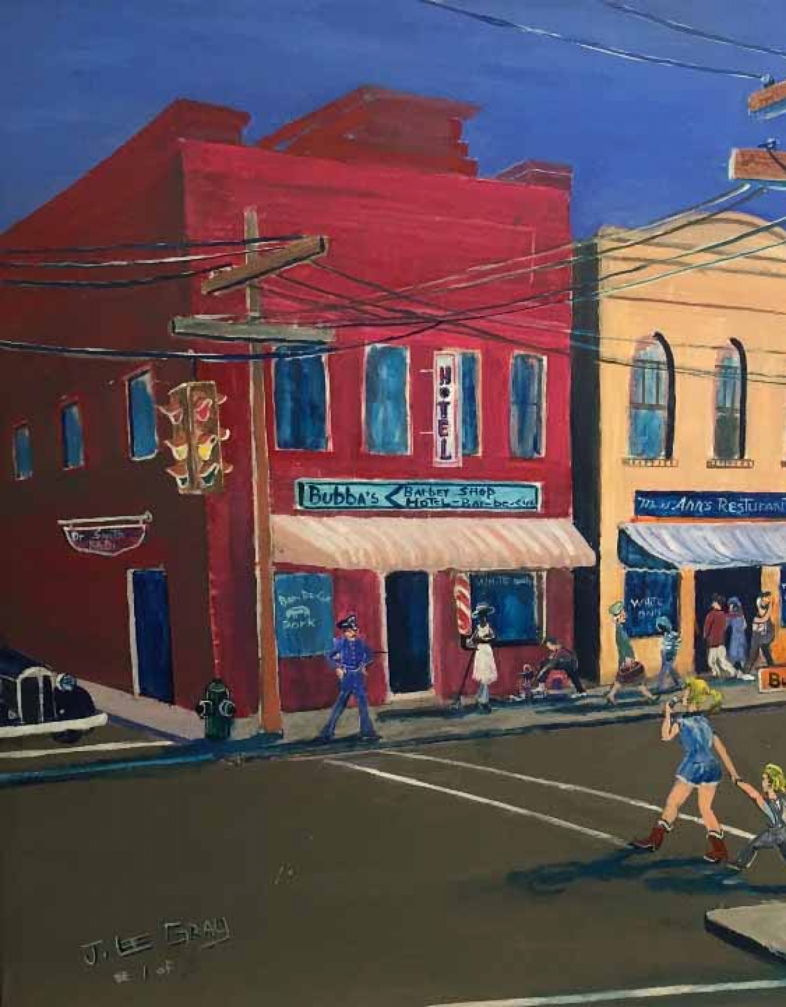 Johnnie Lee Gray Art - Galerie Myrtis