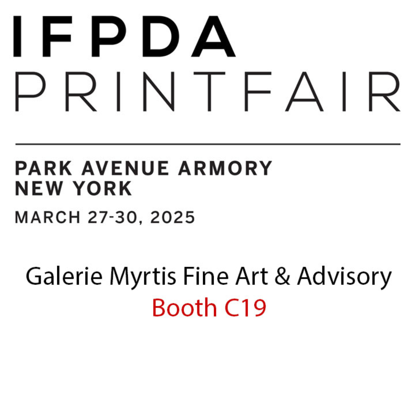 Art Fairs - Galerie Myrtis
